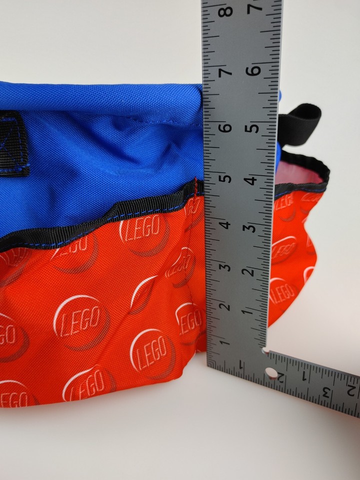 LEGO Big Storage Bucket Soft Bag with Handles Red & Blue #TT0211-300 ...