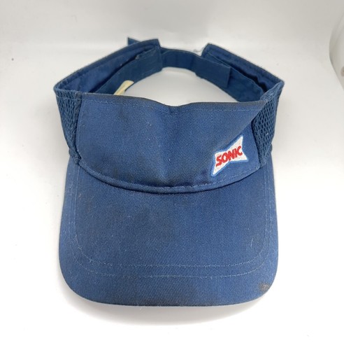 Sonic Employee Uniform Visor Ball Cap Hat Adjustable | eBay