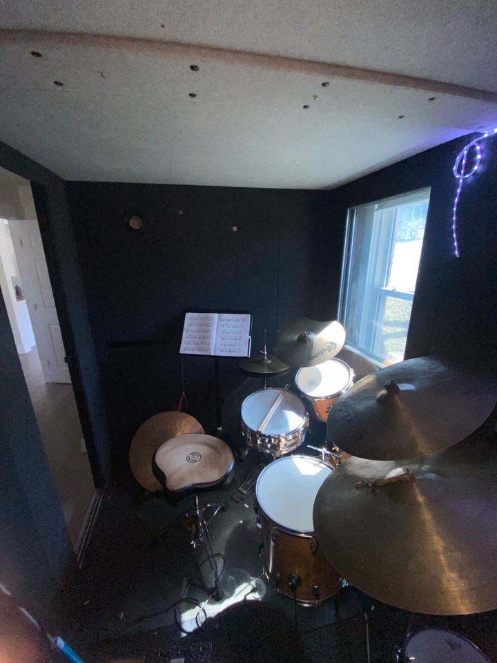 Whisper Room MDL 7296 E (SIZE 5x8 DOUBLE WALLS) Professional Drum Sound ...