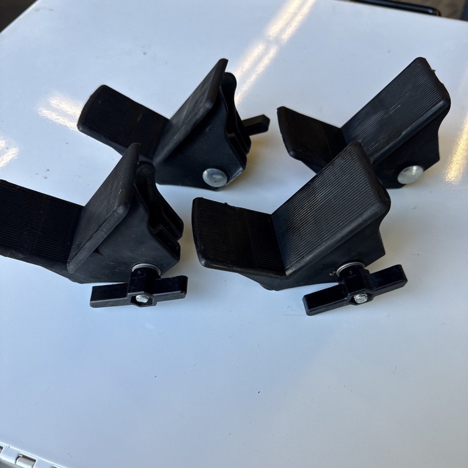 Yakima LoadStop Canoe Gunwale Round Bar Roof Rack Carrier Bracket Set ...