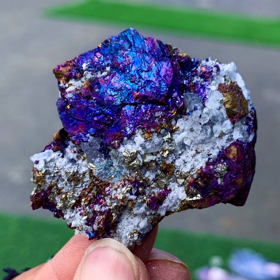 44G Rare Natural Beautiful Colorful Bornite Raw Mineral Specimen ...