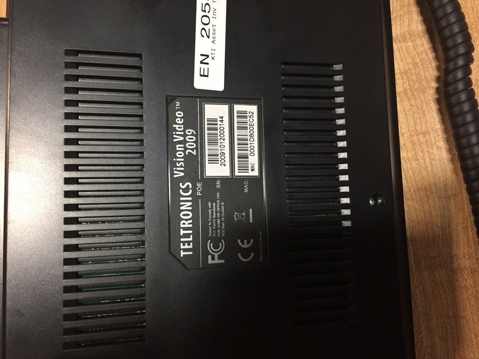 VP-2009 Teltronics IP Video Easy Voip Phone | eBay