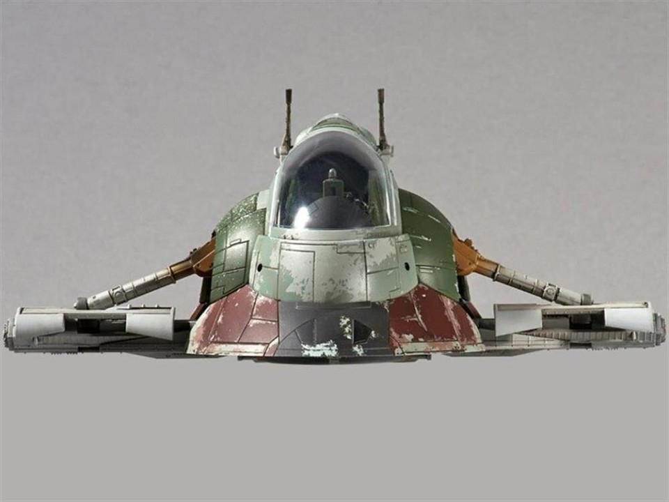 Bandai Star Wars 1/144 Scale Boba Fett's Starship Slave I Model Kit US ...