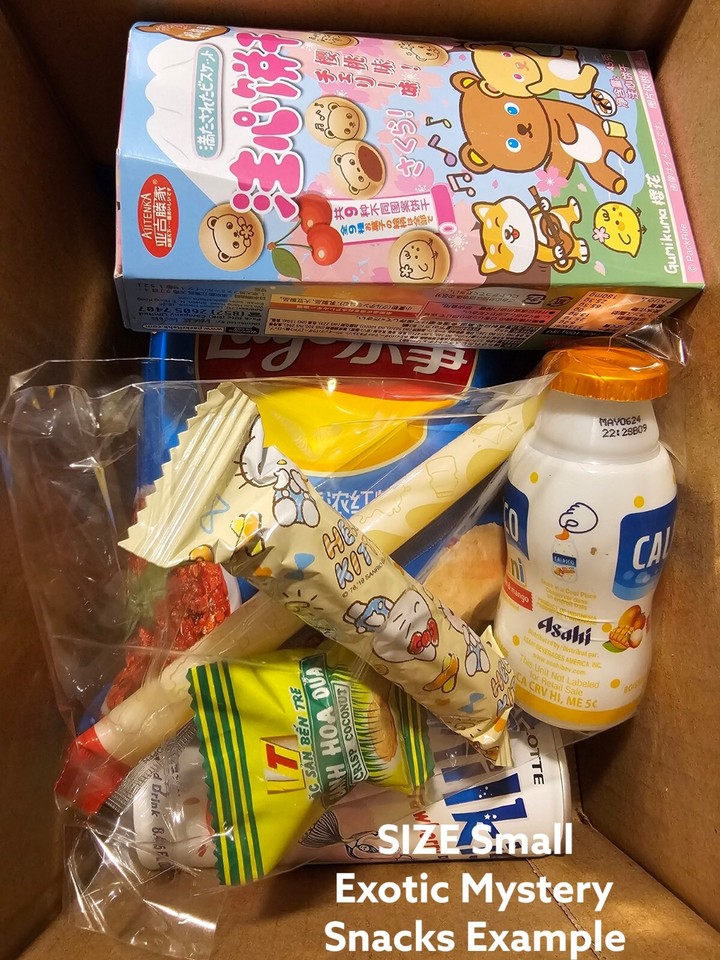 Mix Variety Asian Snack and drinks Box Japanese Korean Thailand Taiwan ...