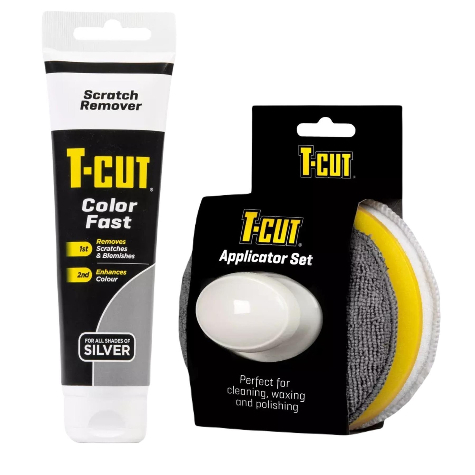 T-Cut Scratch Remover Color Fast Paint Restorer - Silver - 150g + Wax ...