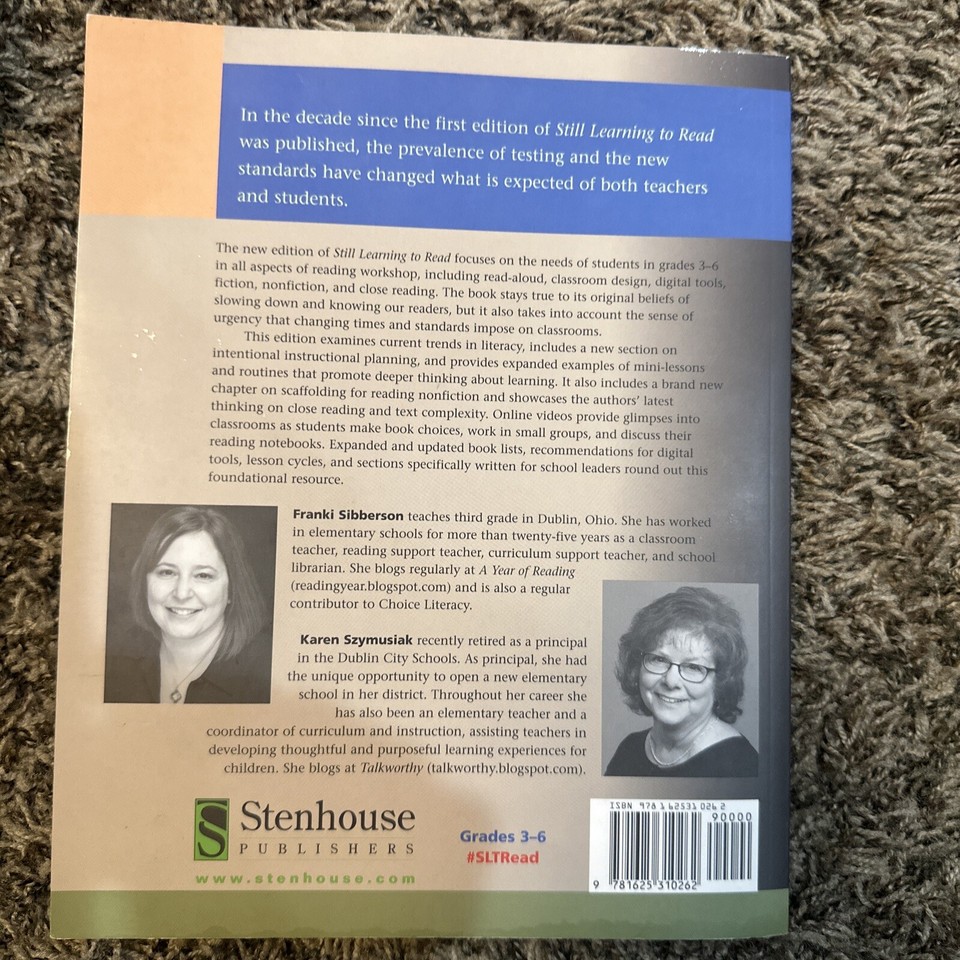 STILL LEARNING TO READ, 2ND EDITION: TEACHING STUDENTS IN By Franki ...
