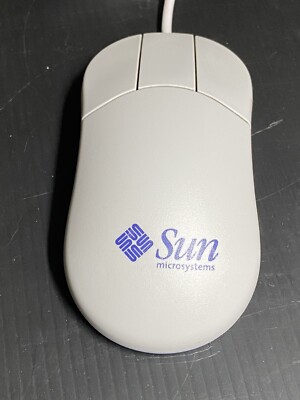 SUN Oracle 370-3632 Type-6 USB CROSSBOW 3-BUTTON USB MOUSE, YELLOWED ...