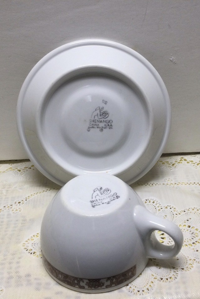 New Orleans ROOSEVELT HOTEL Shenango Coffee Cup & Saucer | eBay