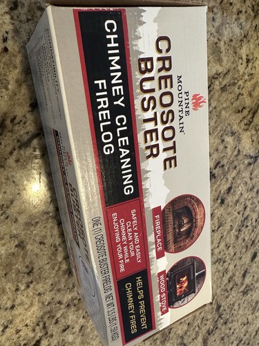 Pine Mountain Creosote Buster Chimney Cleaning Safety Firelog, 1 Log ...