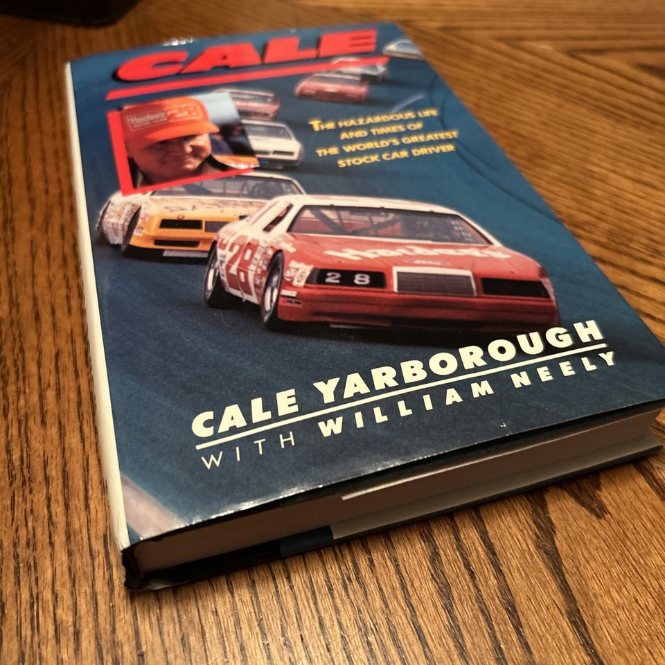 Cale Yarborough Hard cover book William Neely Signed By Author | eBay