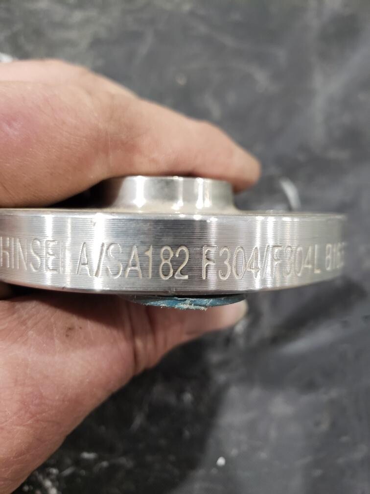 1/2" SHINSEI A/SA182 F304/F04L B16.5 300LB SWRF FLANGE Slip Weld ...