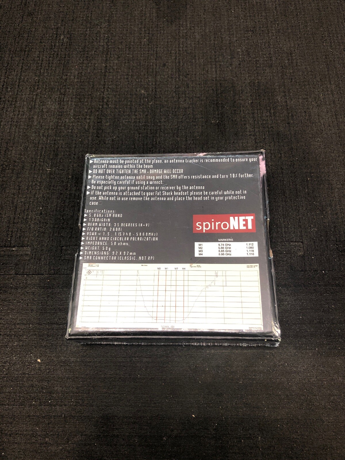 Immersion RC SpiroNet 5.8 Cp Patch Anyenna Irl2302 | eBay