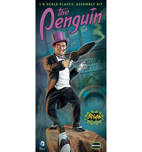 Moebius Models 953 1/8 1966 Penguin Figure Model Kit | eBay