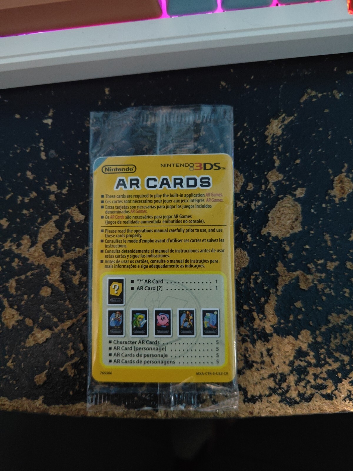 Nintendo 3DS Ar Card Set | eBay