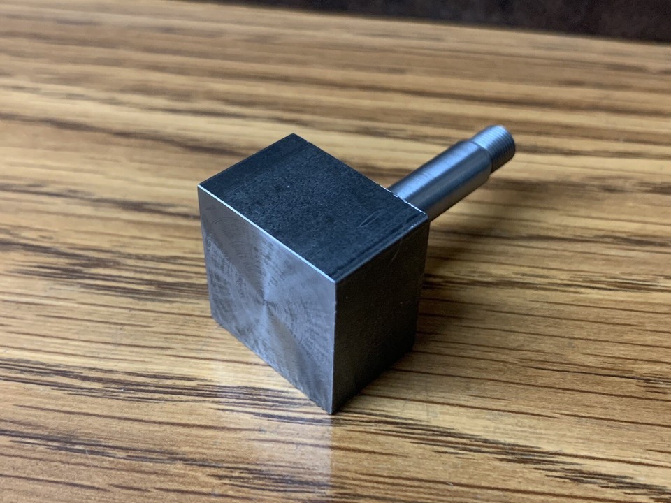 New Old Stock 8mm “WW” Square Fixture Blank For Levin, Watchmaker ...