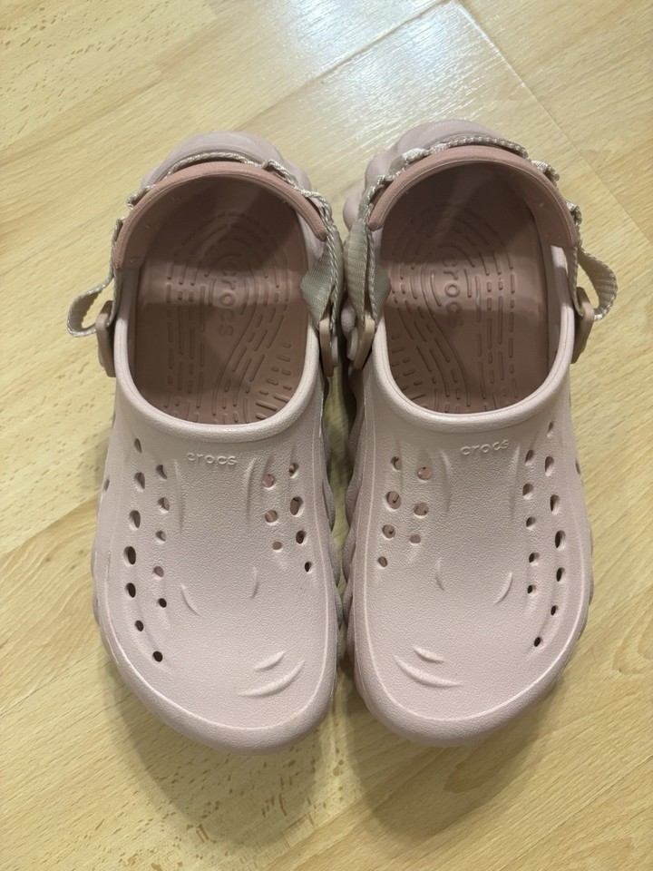 Crocs Echo Clog - Clay Pink US Size Women’s 8/Men’s 6 | eBay