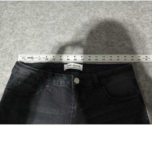 OGO Jeans Wide Leg Collection Black Wash Women's Denim Pants Trousers ...