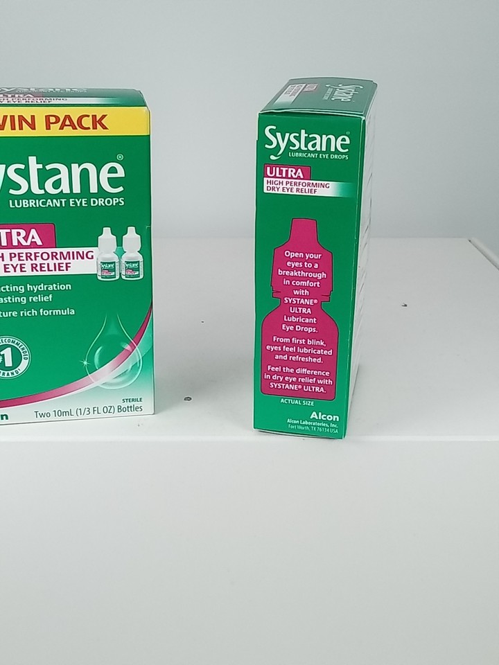 Systane ULTRA High Performance Lubricant Eye Drops Twin Pack | eBay