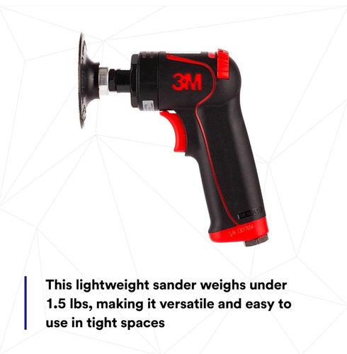 3M 3" Pistol Grip Disc Sander Paint Stripping Body Repair Air Tool ...