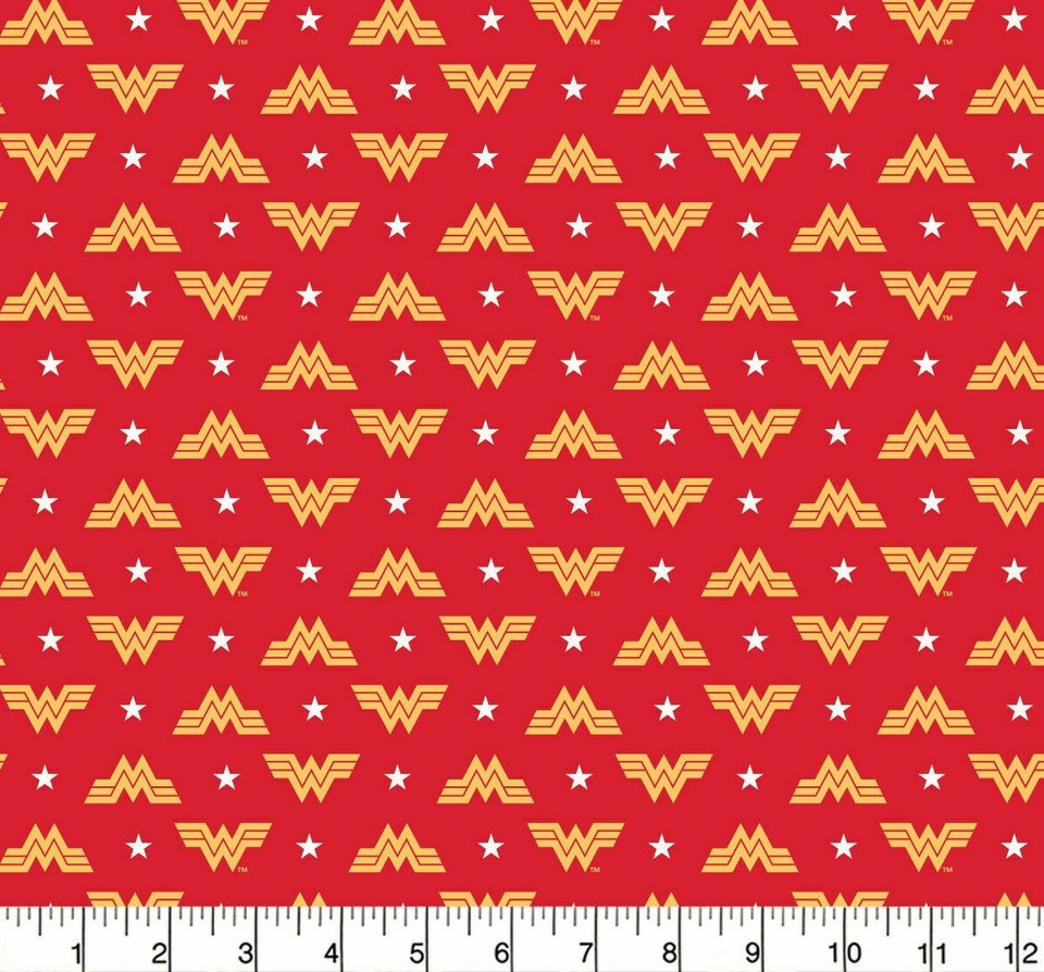 Marvel DC Comics Fabric By The 1/4 Yard - CHOOSE SUPERHERO PRINT - 100% ...
