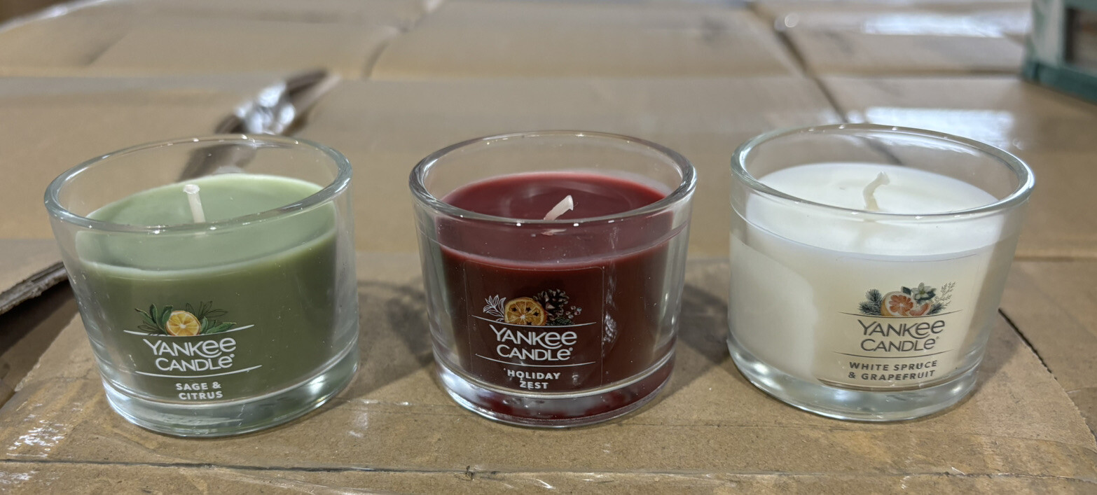 Yankee Candle Holiday Gift Sets 2 Pk- 6 Pack Of 1.3 Oz Candles.12 Candles Total – La Paz County ...