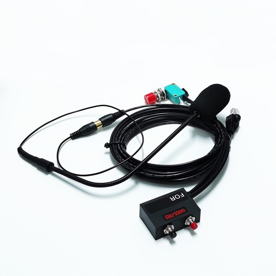 Handsfree Microphone Speaker For Icom Mobile Radio ID-5100 IC-2730A IC ...