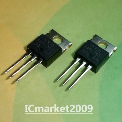 10 PCS IRF9510 TO-220 F9510 IRF9510PBF 100V 4A HEXFE Power MOSFET ...