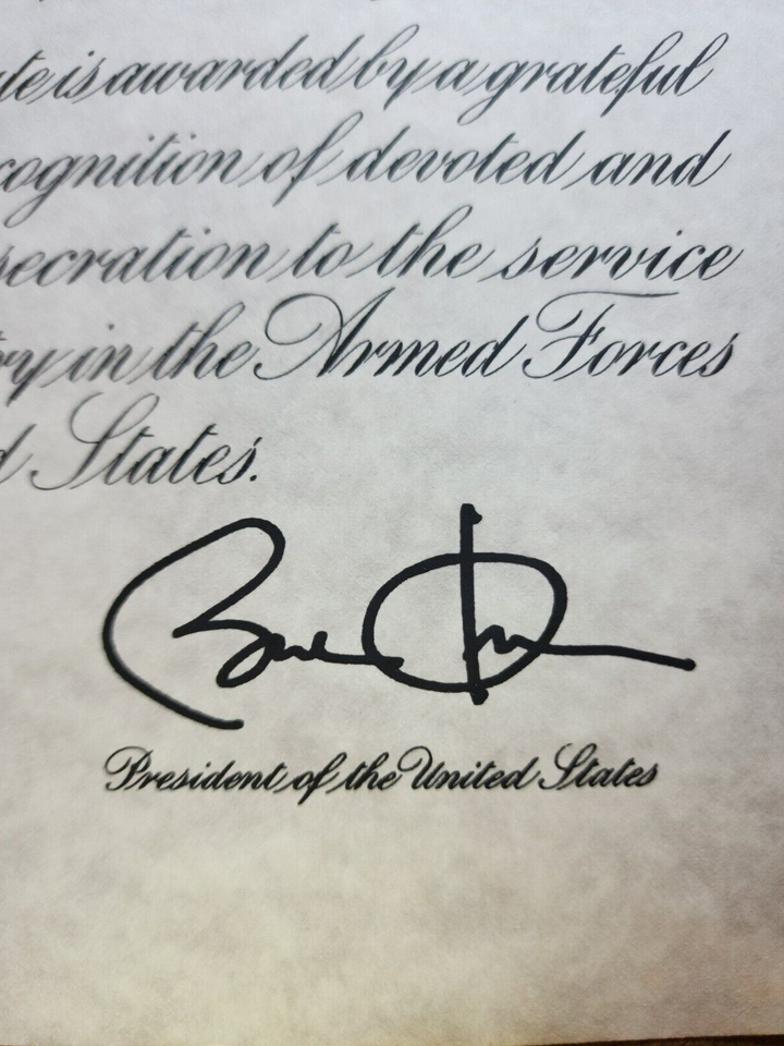 President Barack Obama Signed Letter - The White House Letterhead | eBay