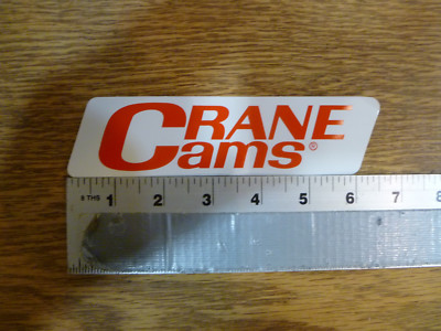 Crane Cams Sticker Decal | eBay