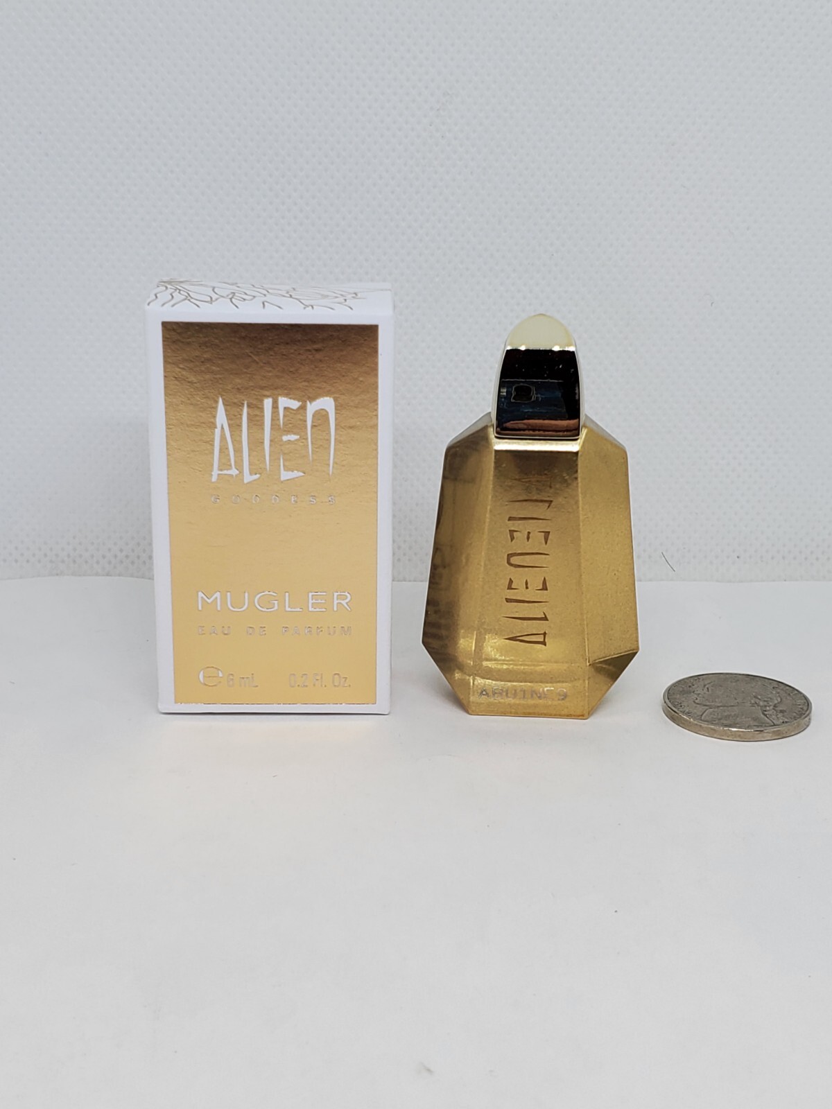 ** MINI **MUGLER ALIEN GODDESS PARFUM SPLASH 0.2 OZ / 6 ML NEW IN BOX ...
