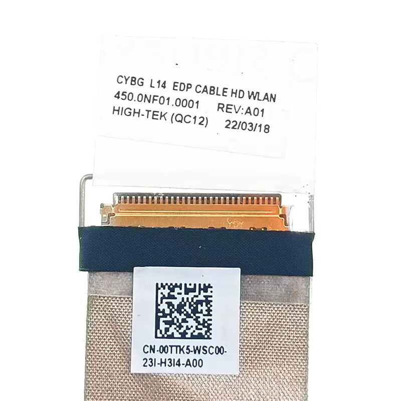 EDP Flex Screen Cable 00TTK5 0TTK5 for Dell Latitude 3420 E3420 450 ...