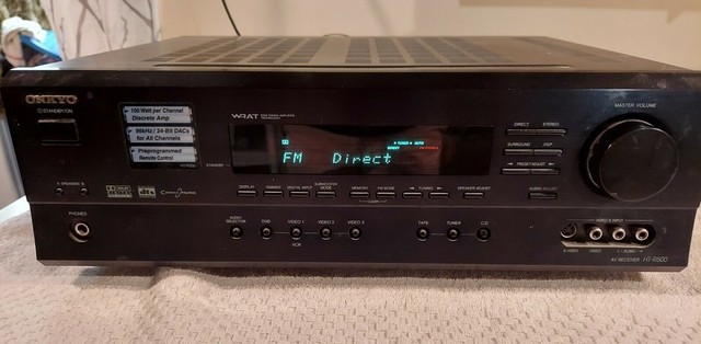 Onkyo ht-r500 receiver/amplifier