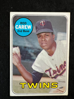 1969 Topps Baseball Rod Carew #510 Minnesota Twins 🔥⚾️ | eBay