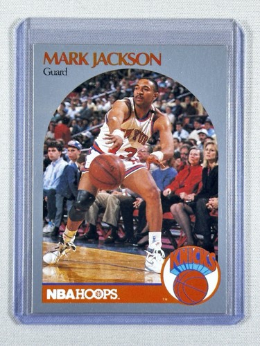 Basketball Card 1990/91 Hoops MARK JACKSON Knicks! MENENDEZ BROTHERS ...