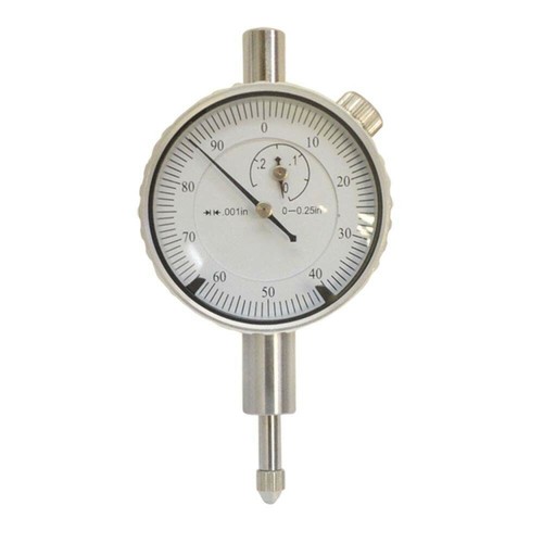 0.25" High Precision Dial Indicator 001" Graduation AGD 1 Travel Lug ...
