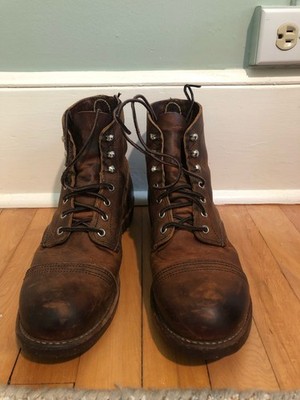 Red Wing Boots Iron Ranger 8115 Copper 10D | eBay
