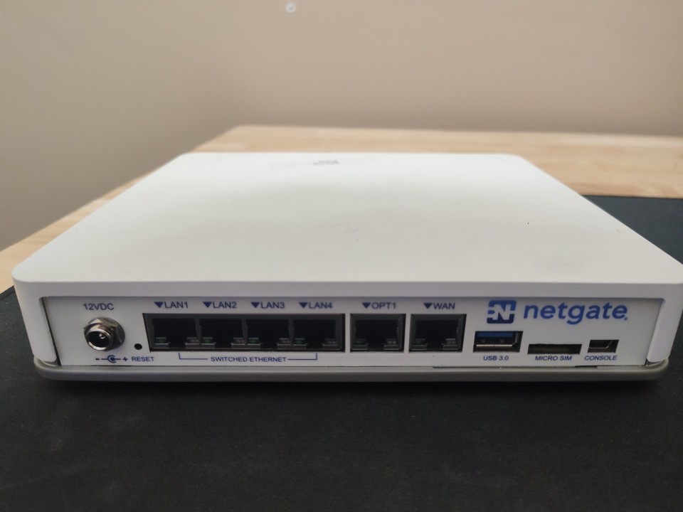 pfSense Netgate 3100 Security Gateway VPN Firewall Router - White | eBay