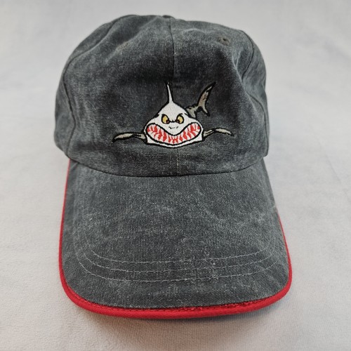 Trident Scuba Diving Baseball Cap Shark Embroidered Acidwash Cotton One ...