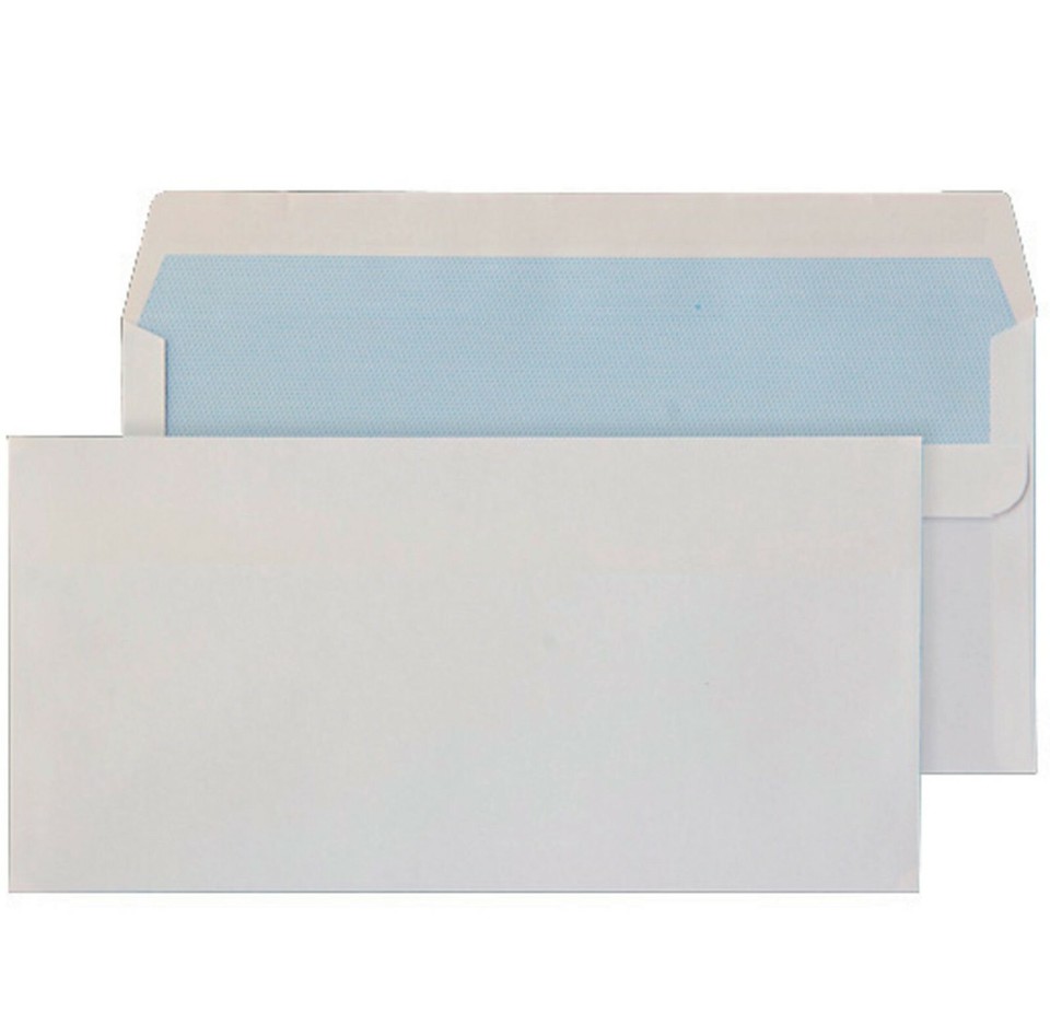 WHITE ENVELOPES DL SELF SEAL PLAIN(NO WINDOW)& WITH WINDOW STRONG ...