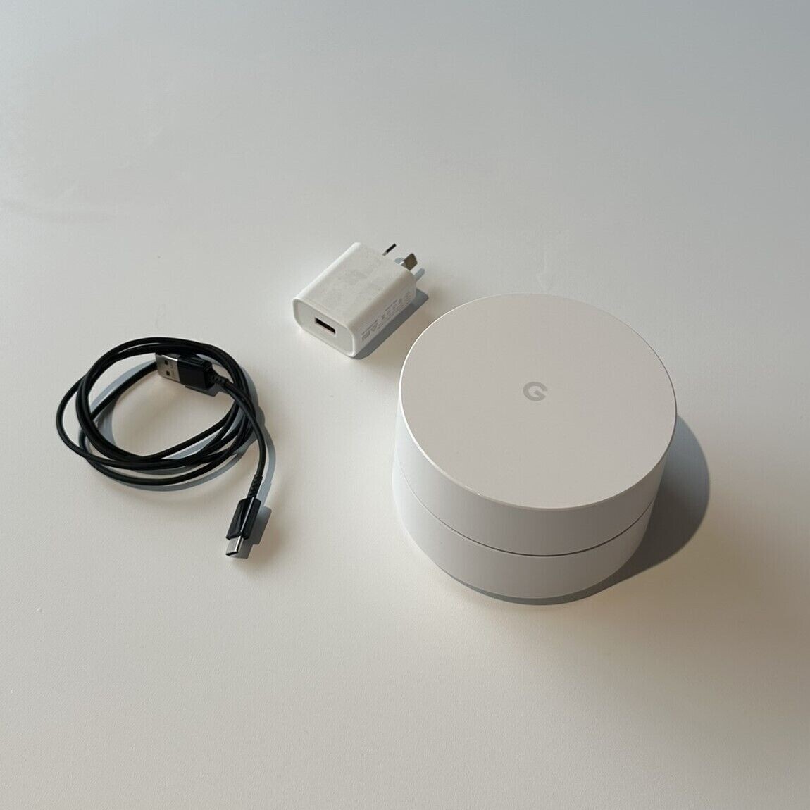 Google Wifi Point Wireless Mesh Router AC-1304 - White | eBay