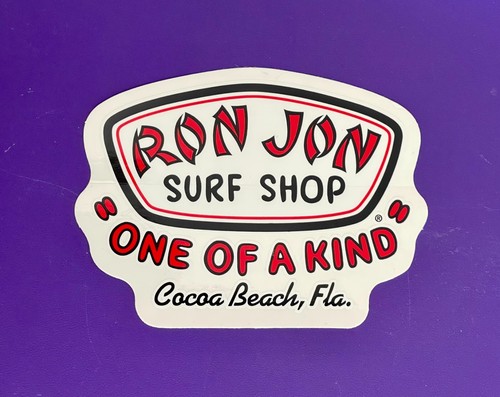 NEW Ron Jon Surf Shop "ONE OF A KIND" Cocoa Beach, Florida Decal ...