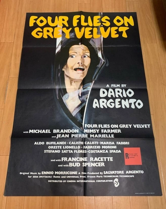 official Original Vintage 1971 Movie Poster Horror