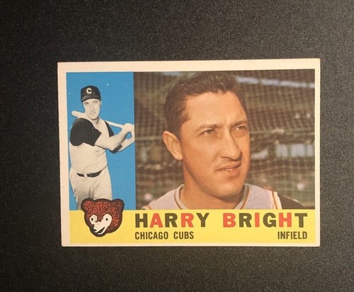1960 Topps Baseball Card #277 Harry Bright EX-MT+ | eBay