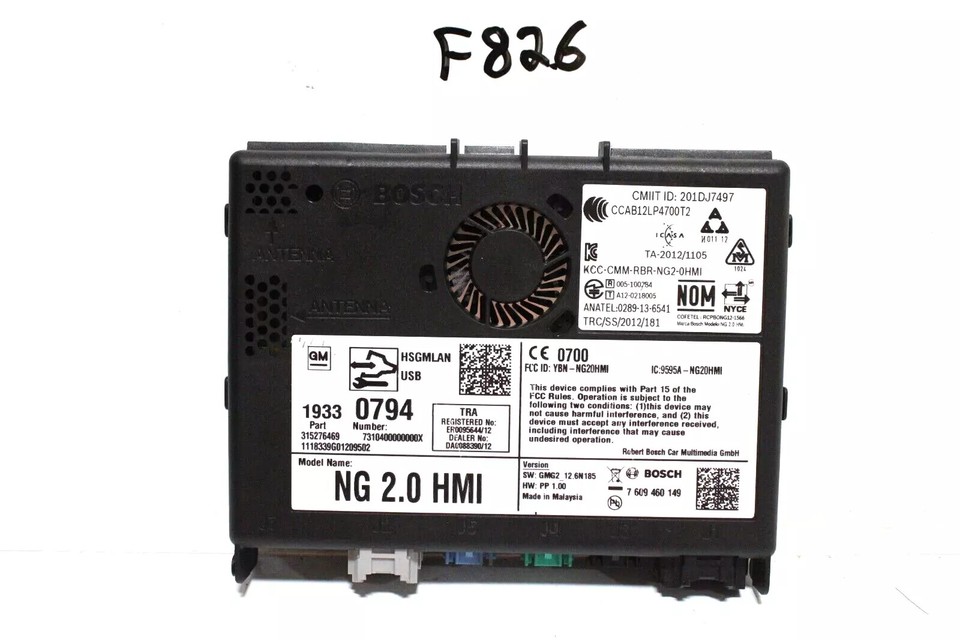 New OEM GM HMI Control Module 2015 Tahoe Suburban Sierra Silverado ...