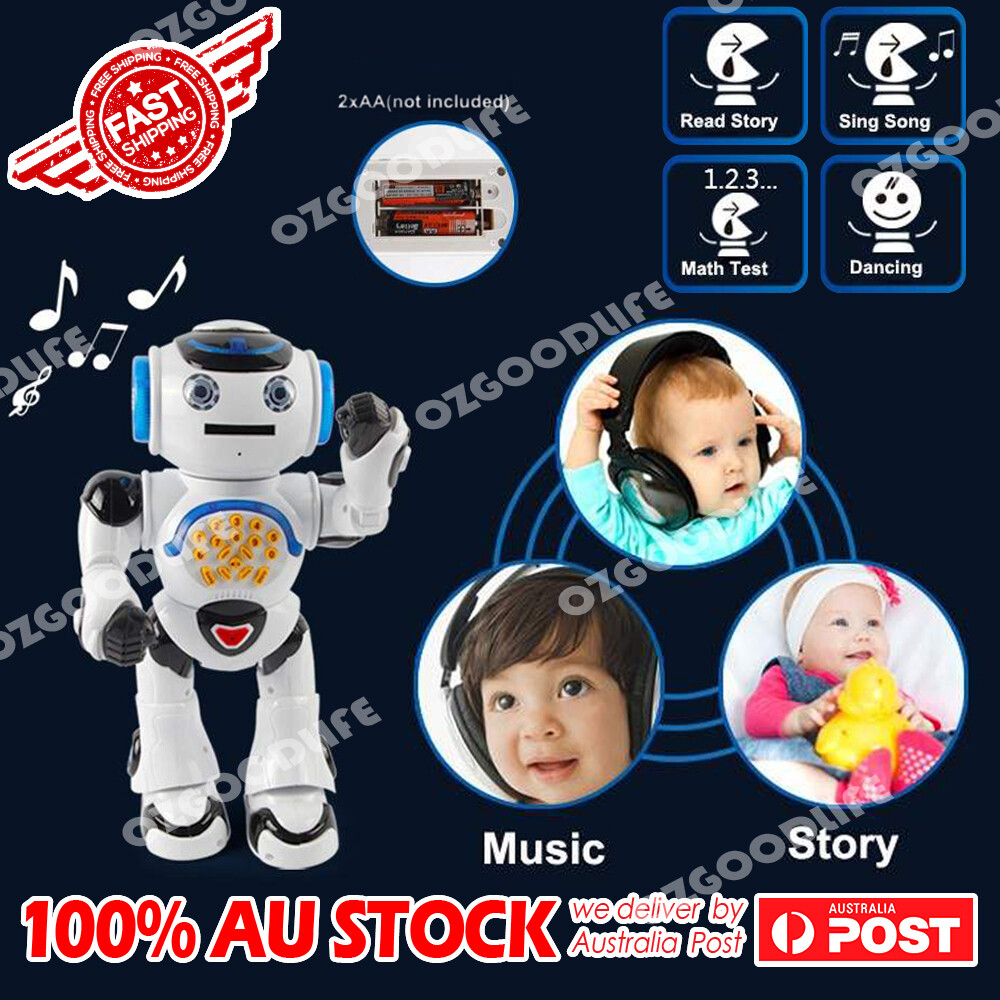 Intelligent Robot Moving Brat Sing dancing walking story Toy Birthday ...