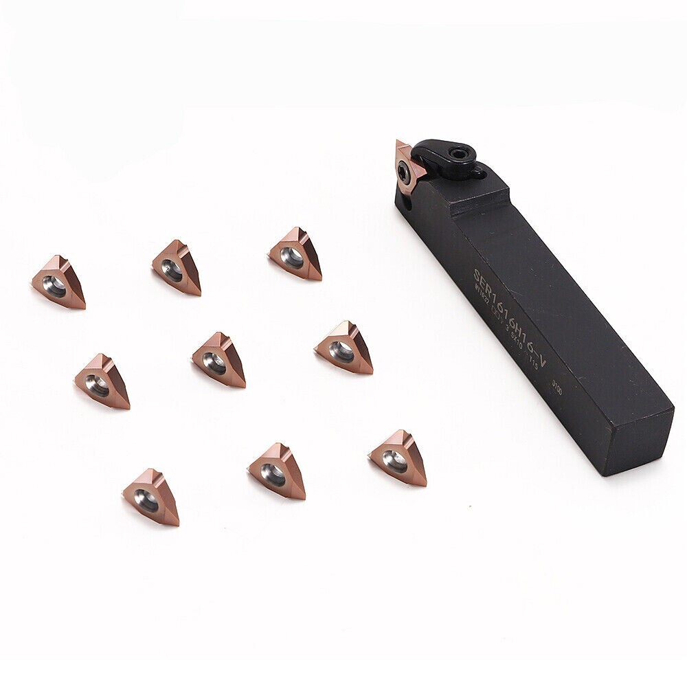 16mm Lathe Threading Tool Vertical Carbide Threading Inserts For ...