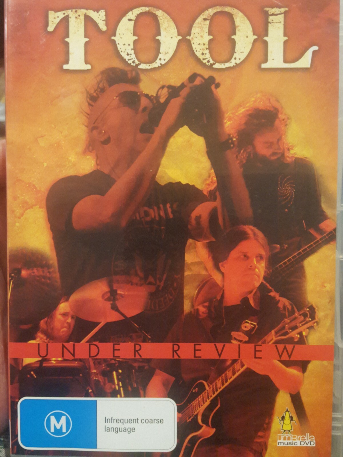TOOL UNDER REVIEW RARE DVD MUSIC CONCERT DOCUMENTARY FILM METAL BAND ...