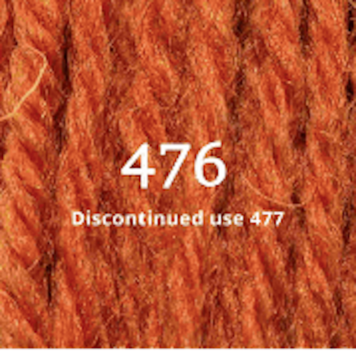 Appleton Crewel Wool - 27 Yd Skein - Autumn Yellow Color 476 | eBay