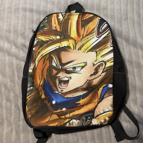 Anime Dragon Ball Z Backpack Saiyan Sun Goku Vegeta School Bag Rucksack ...