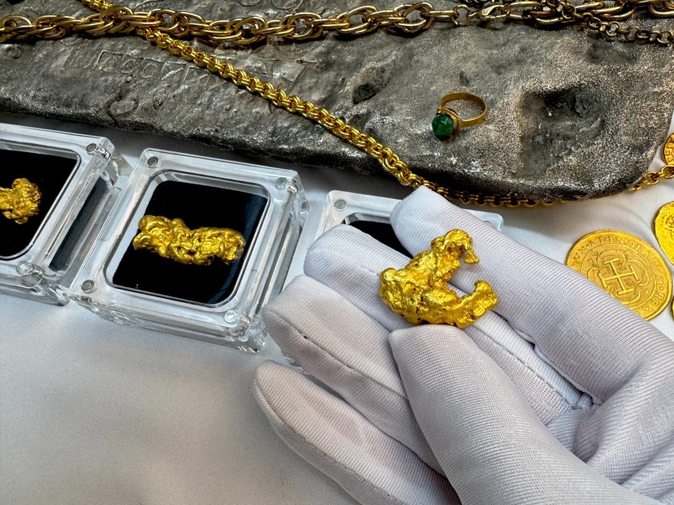 AUSTRALIAN GOLD NUGGET "TIGER HEAD" 14.04g 28mm PIRATE NUGGET | eBay